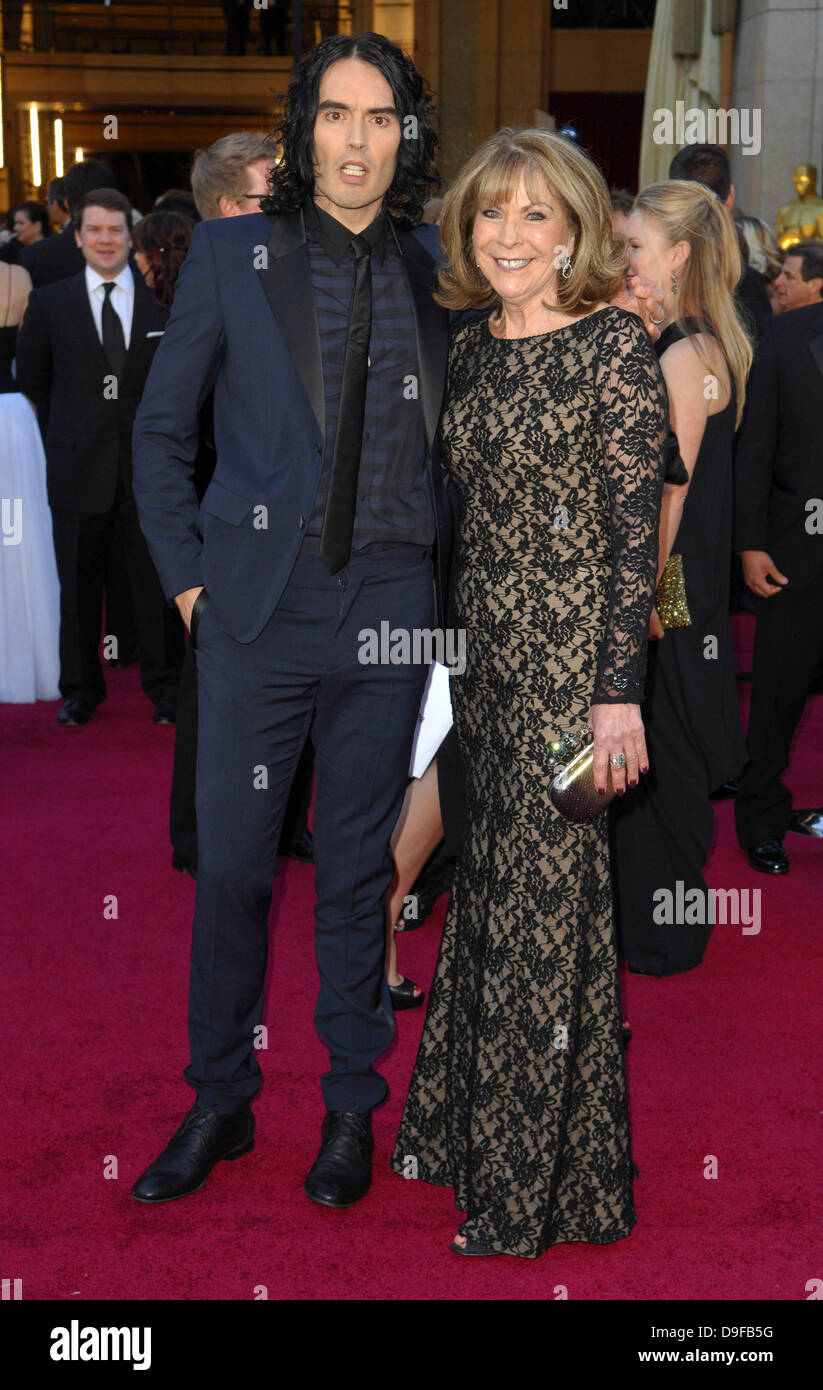 Russell Brand and mother Barbara Brand 83rd Annual Academy Awards ...