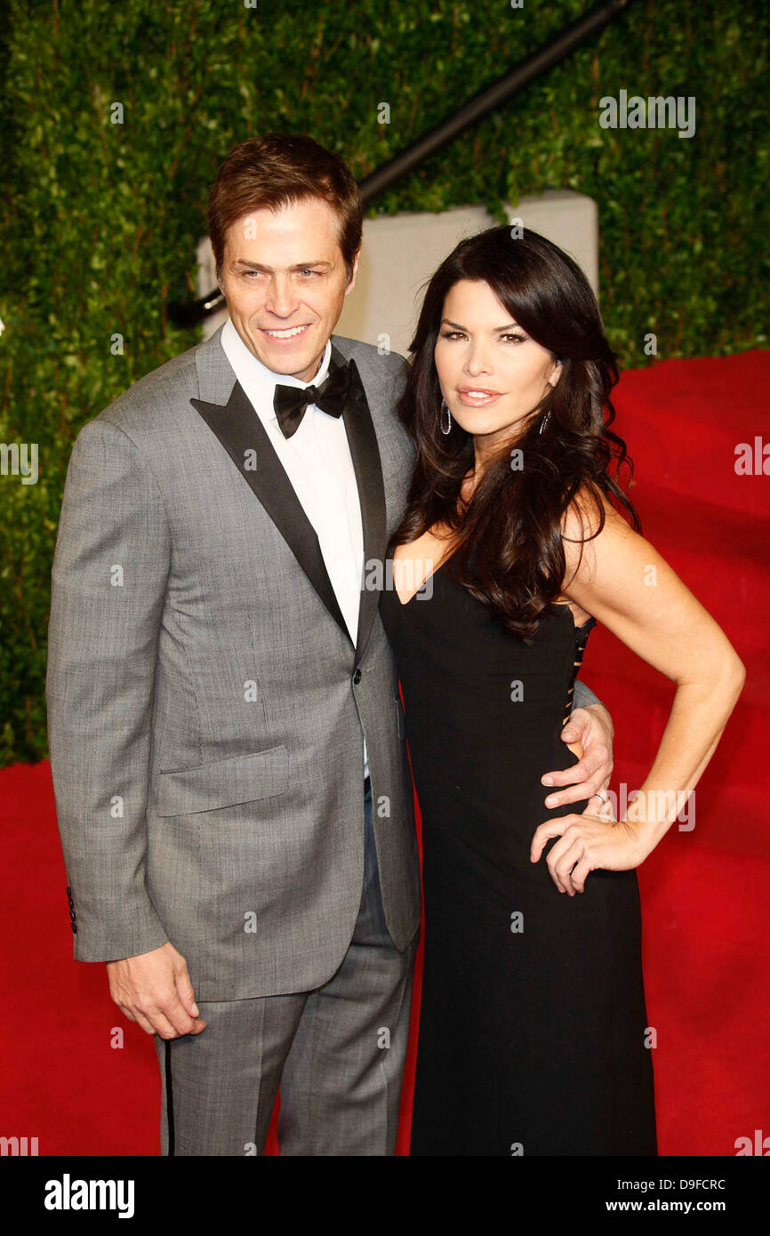 Lauren Sanchez and Patrick Whitesell 2011 Vanity Fair Oscar Party at ...