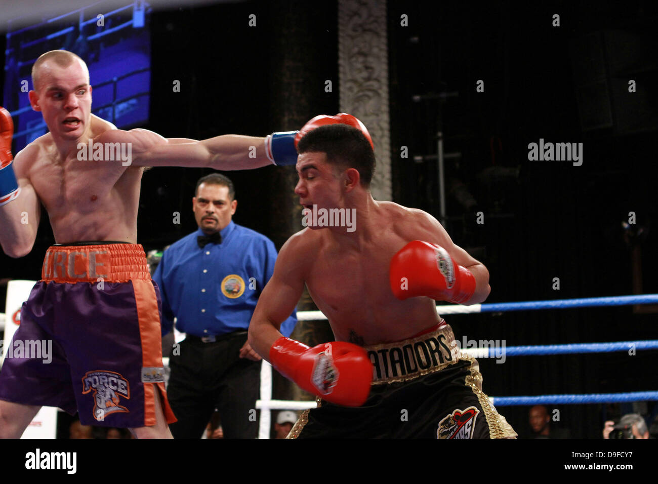 LA Matadors vs Memphis Force Fighters Knockout Autism at Hollywood ...