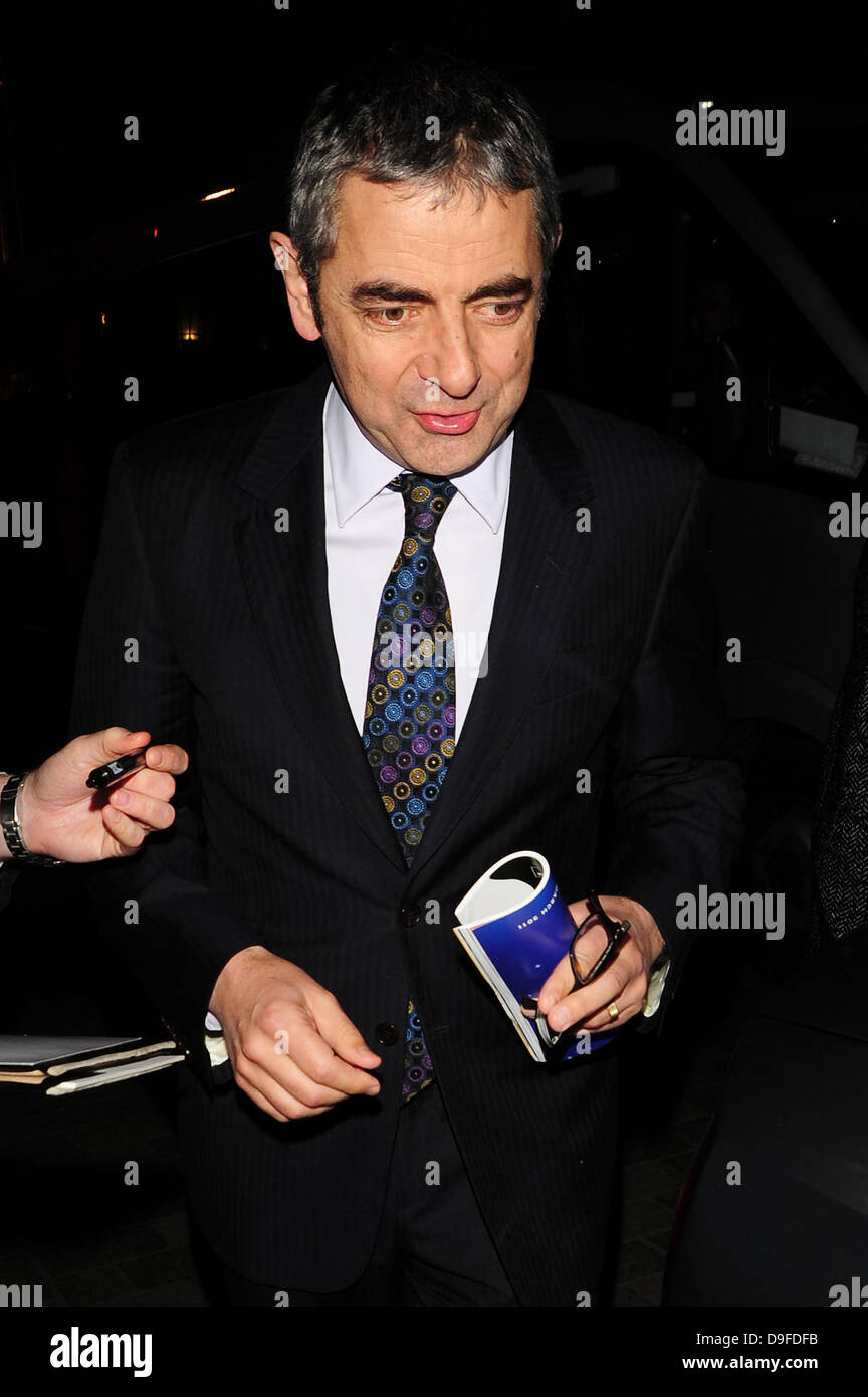 Rowan Atkinson at the 'The Wizard of Oz' press night held at the ...