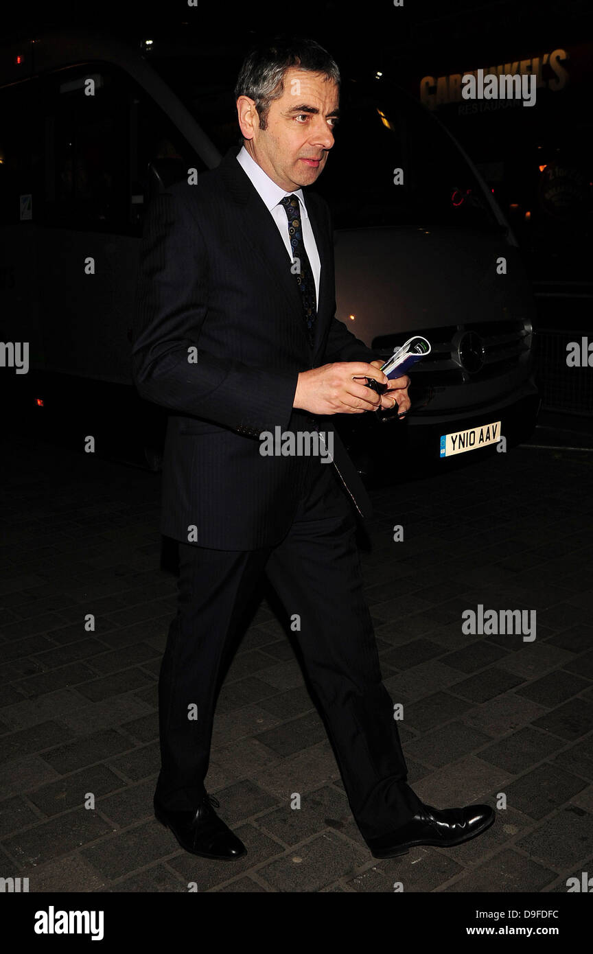 Rowan Atkinson at the 'The Wizard of Oz' press night held at the ...