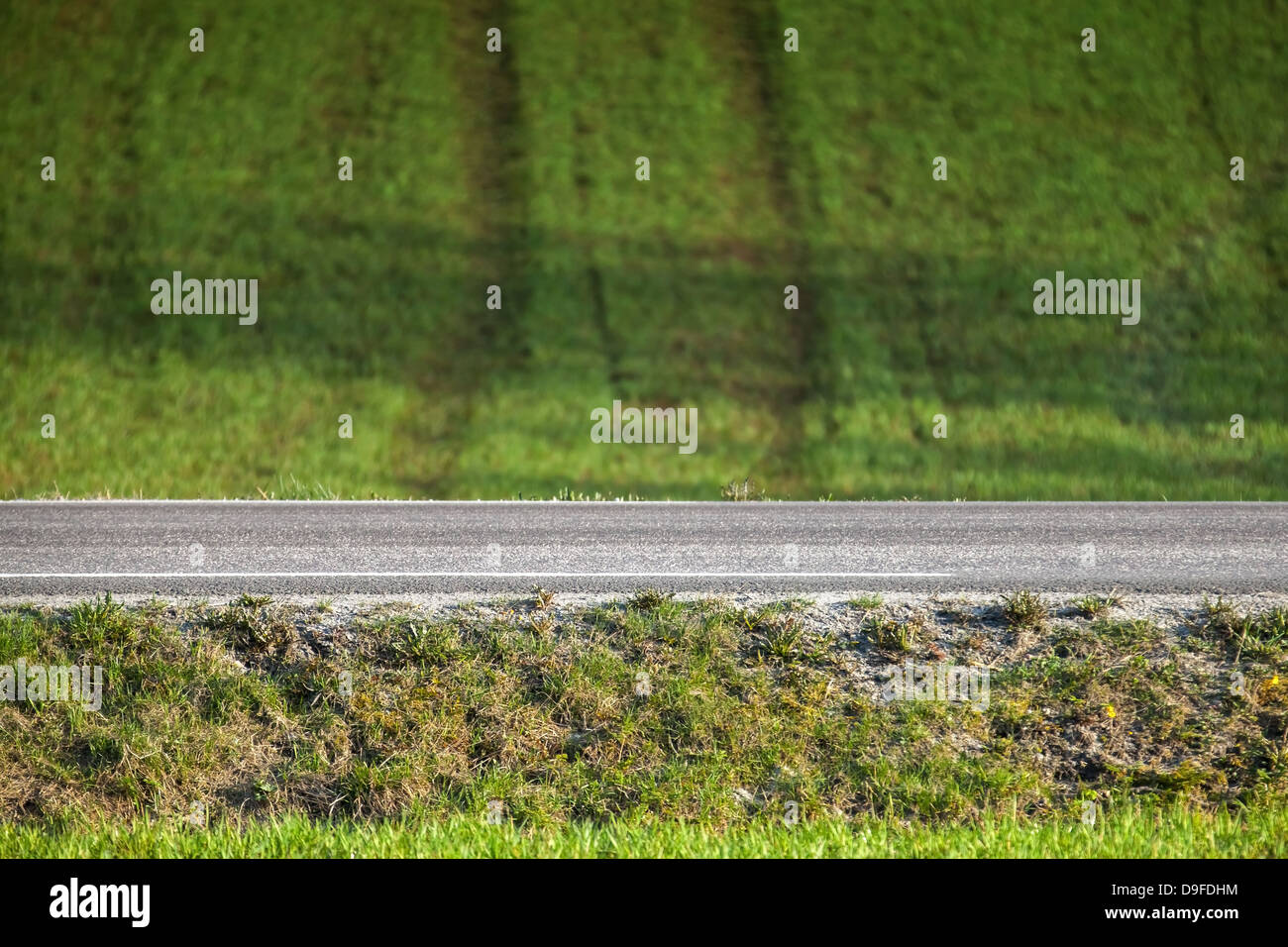 Abstract road background with asphalt speedway and field track Stock ...