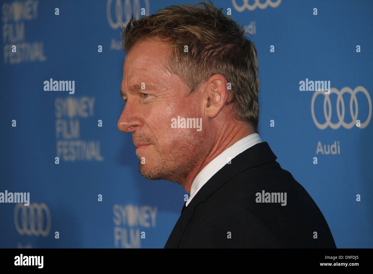 Pictured is Australian actor Richard Roxburgh on the red carpet at the ...
