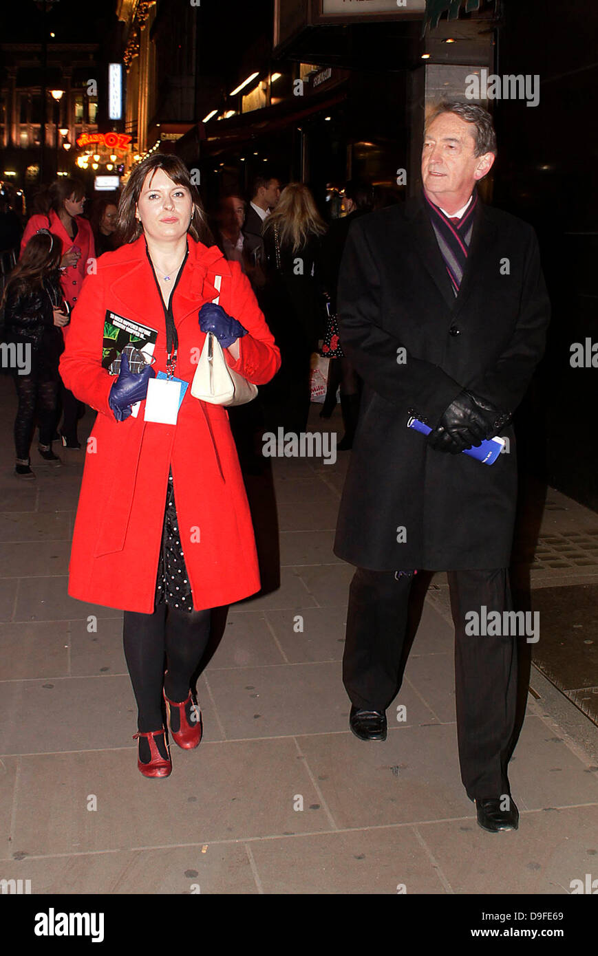 Gordon Burns and Guest The Wizard of Oz' press night held at the ...