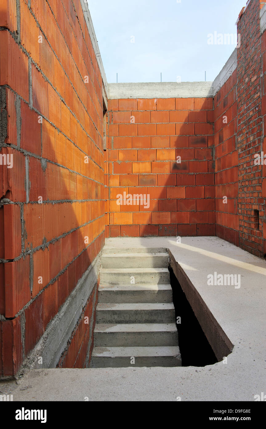 architecture, brick, building, home, new, wall, work, against, amazing ...