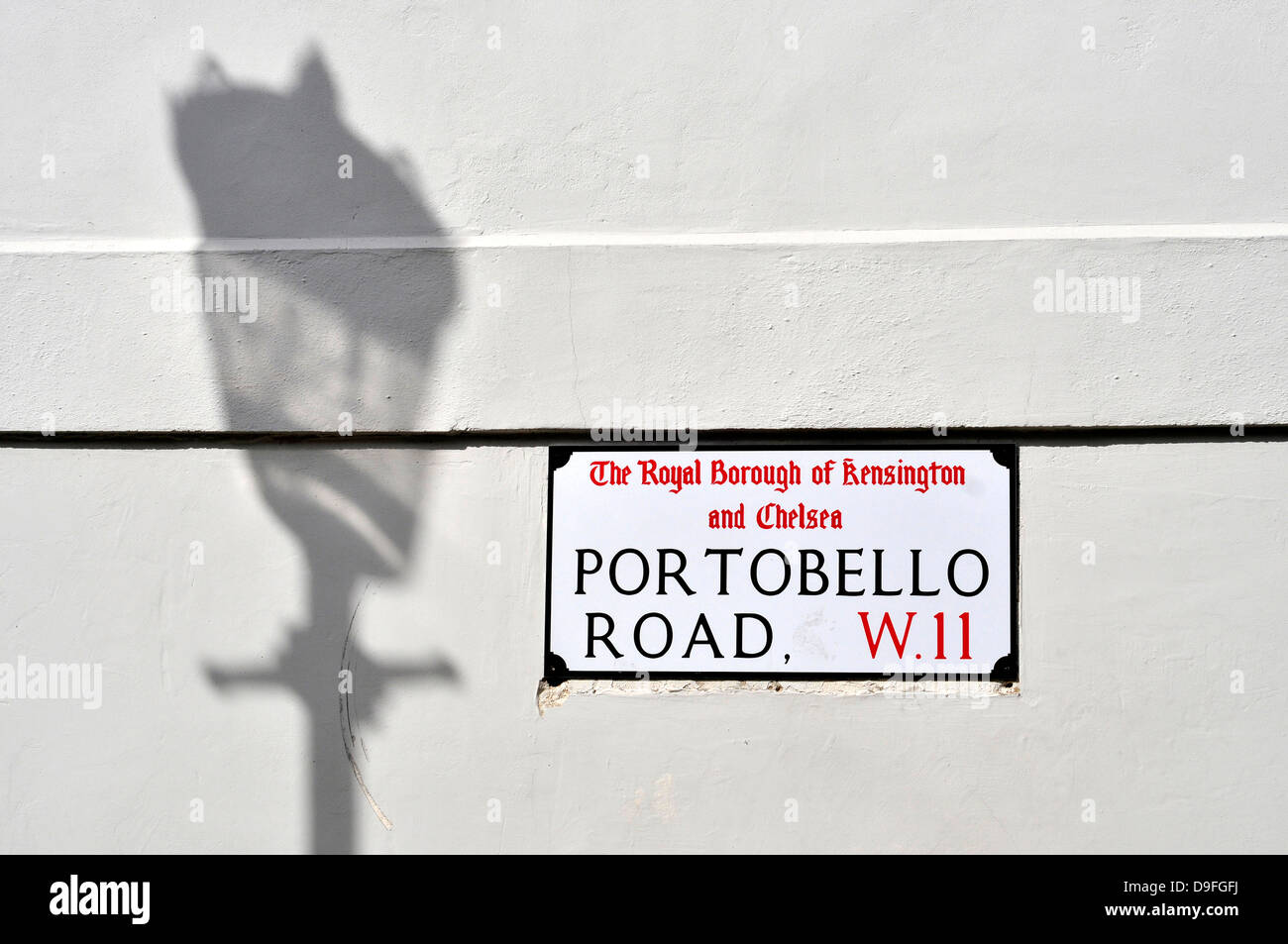 Portobello Road Street sign, London, UK Stock Photo - Alamy