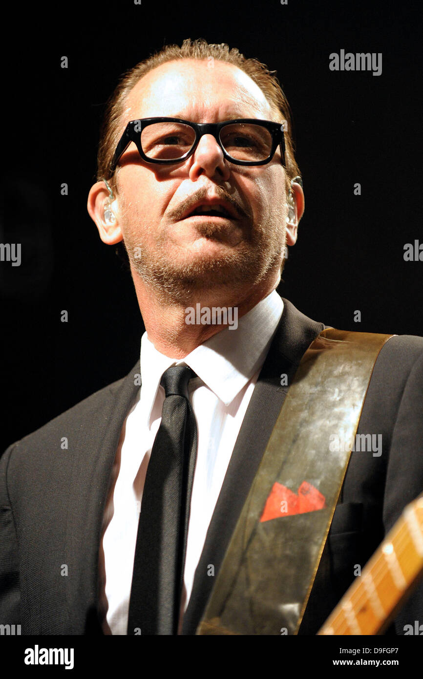 Kirk Pengilly INXS performing on stage at the Sound Academy. Toronto ...
