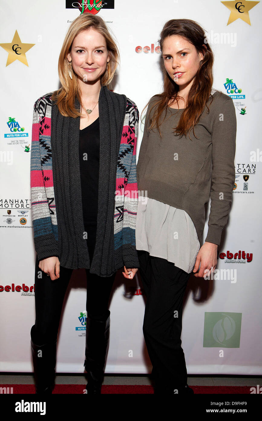 Kathrin W. (model with IMG) & Sarah Parr (model with IMG) The Mezzanine ...