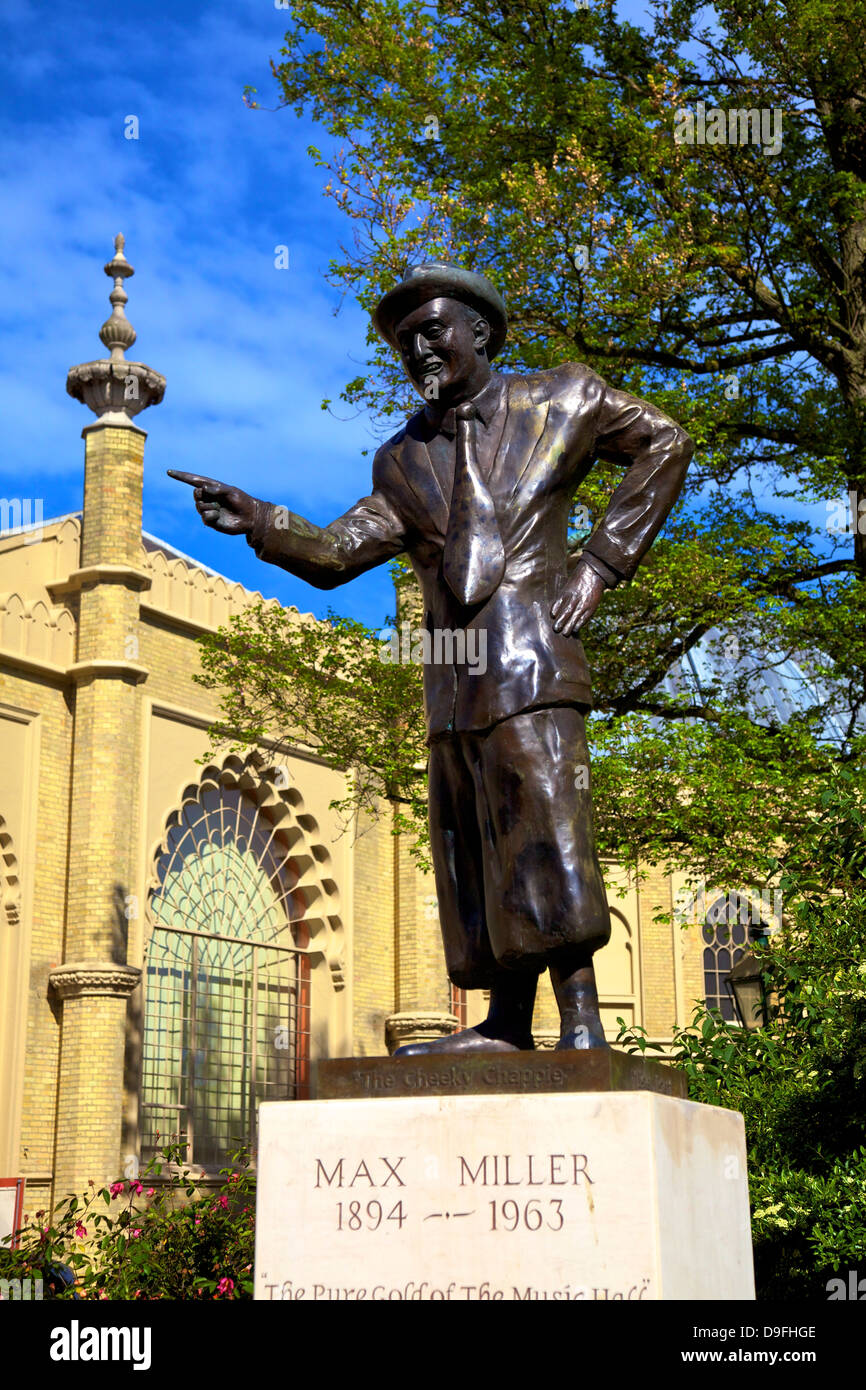 Statue of Max Miller, Brighton, East Sussex, England, nited Kingdom ...