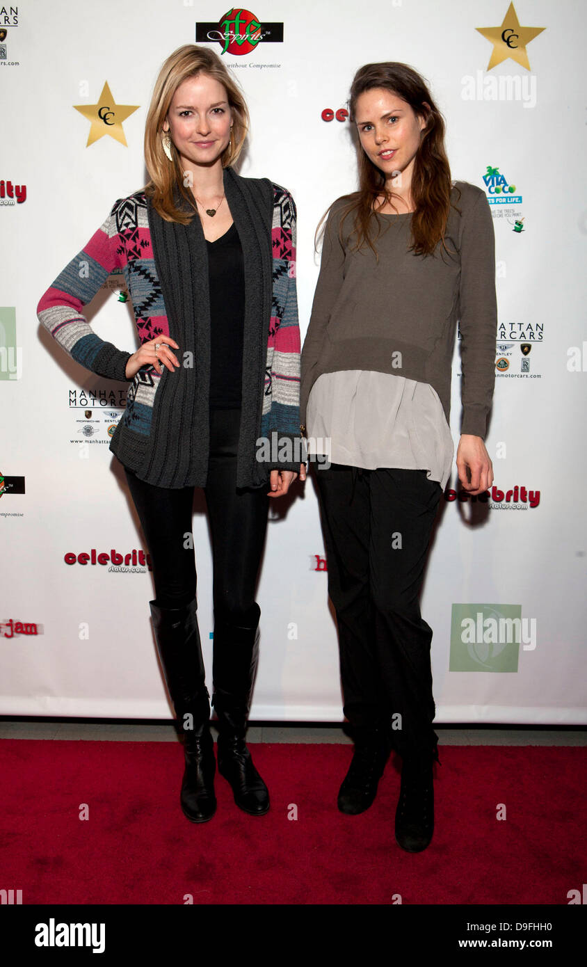 Kathrin W. (model with IMG) & Sarah Parr (model with IMG) The Mezzanine ...