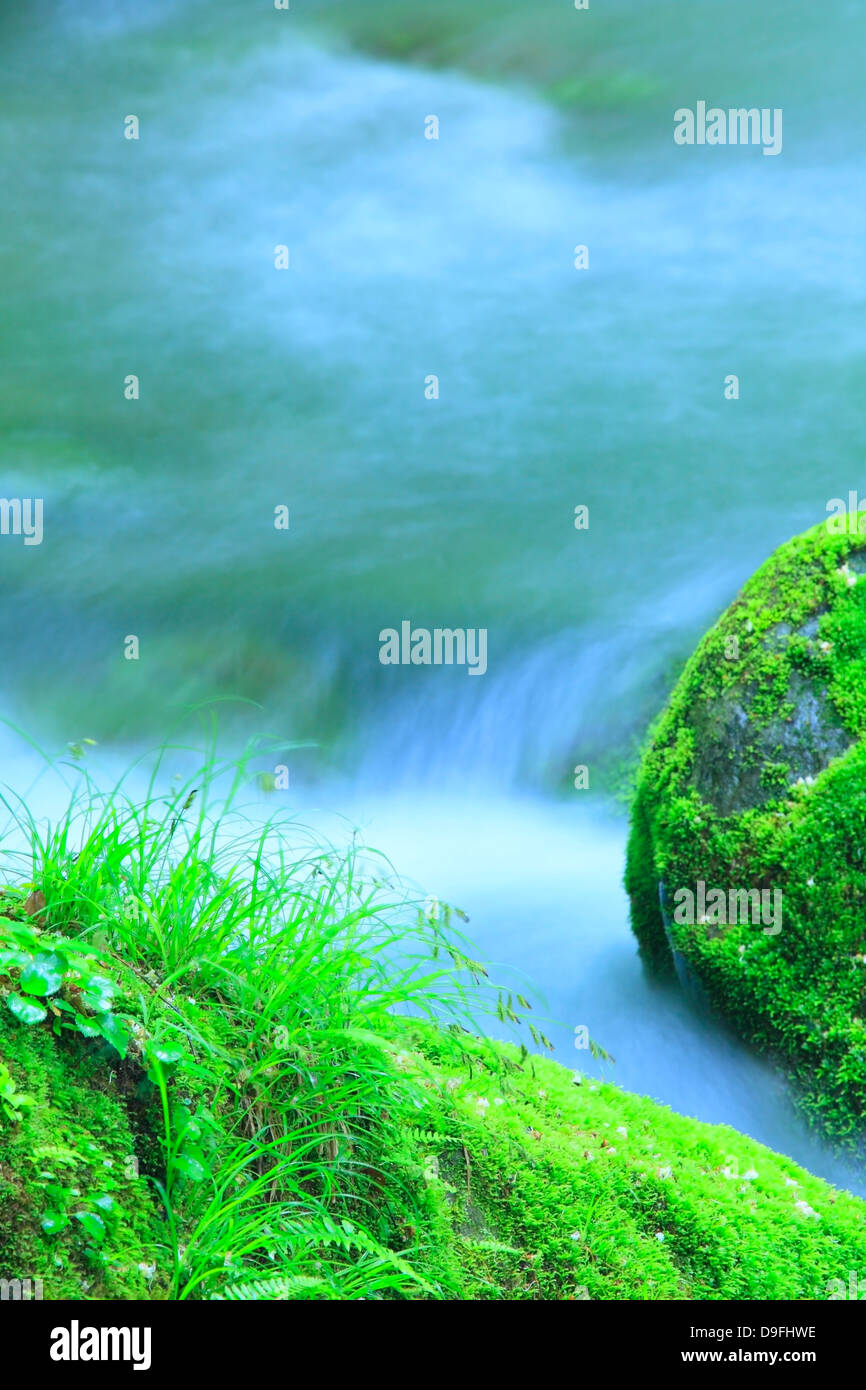Strong water stream flow splash hi-res stock photography and images - Alamy