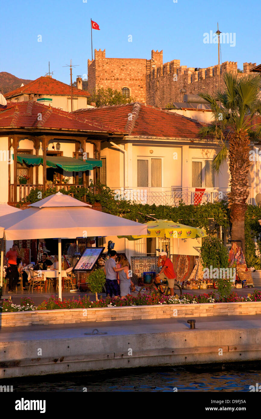 Marmaris Restaurants, Marmaris, Anatolia, Turkey Minor, Eurasia Stock ...