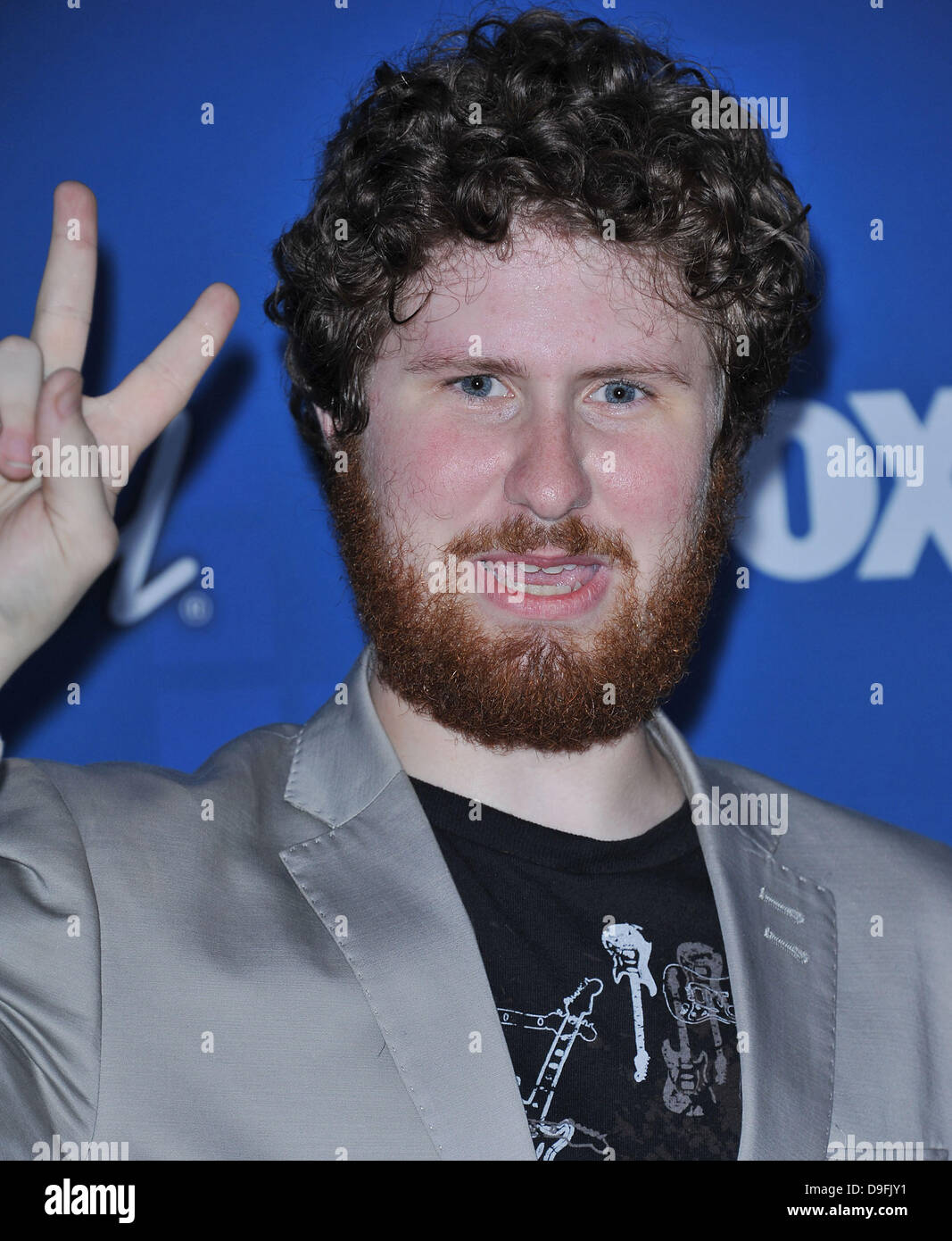Casey Abrams The American Idol Season 10 Top 13 Finalists Party held at ...