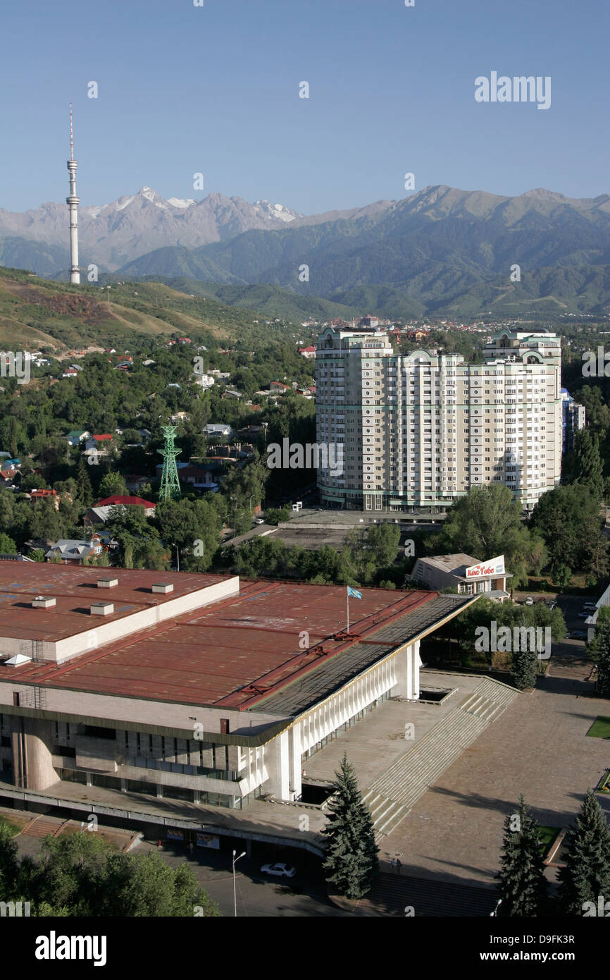 Kazakhstan almaty view almaty city hi-res stock photography and images ...