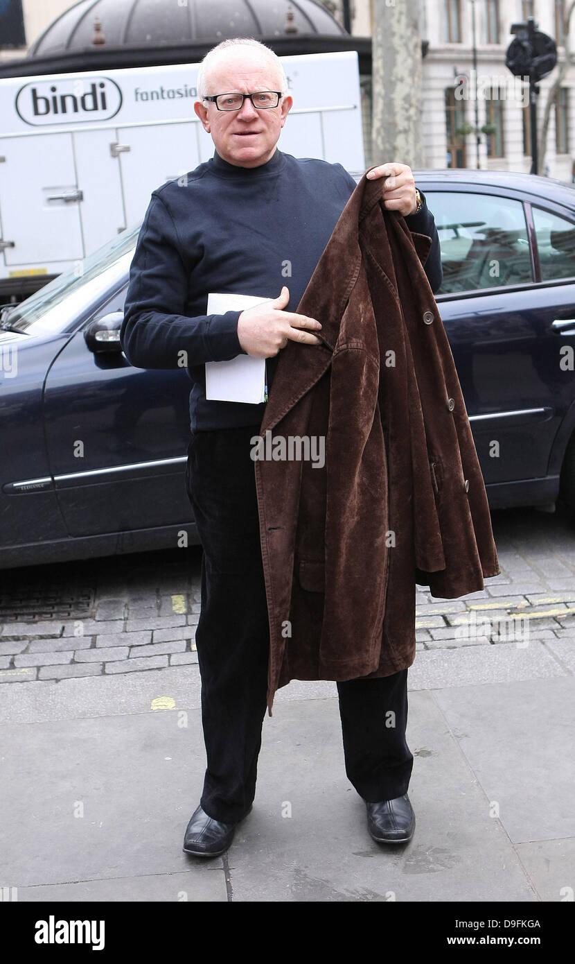 Ken Morley leaving the Heart FM studios after taking part in Have A ...