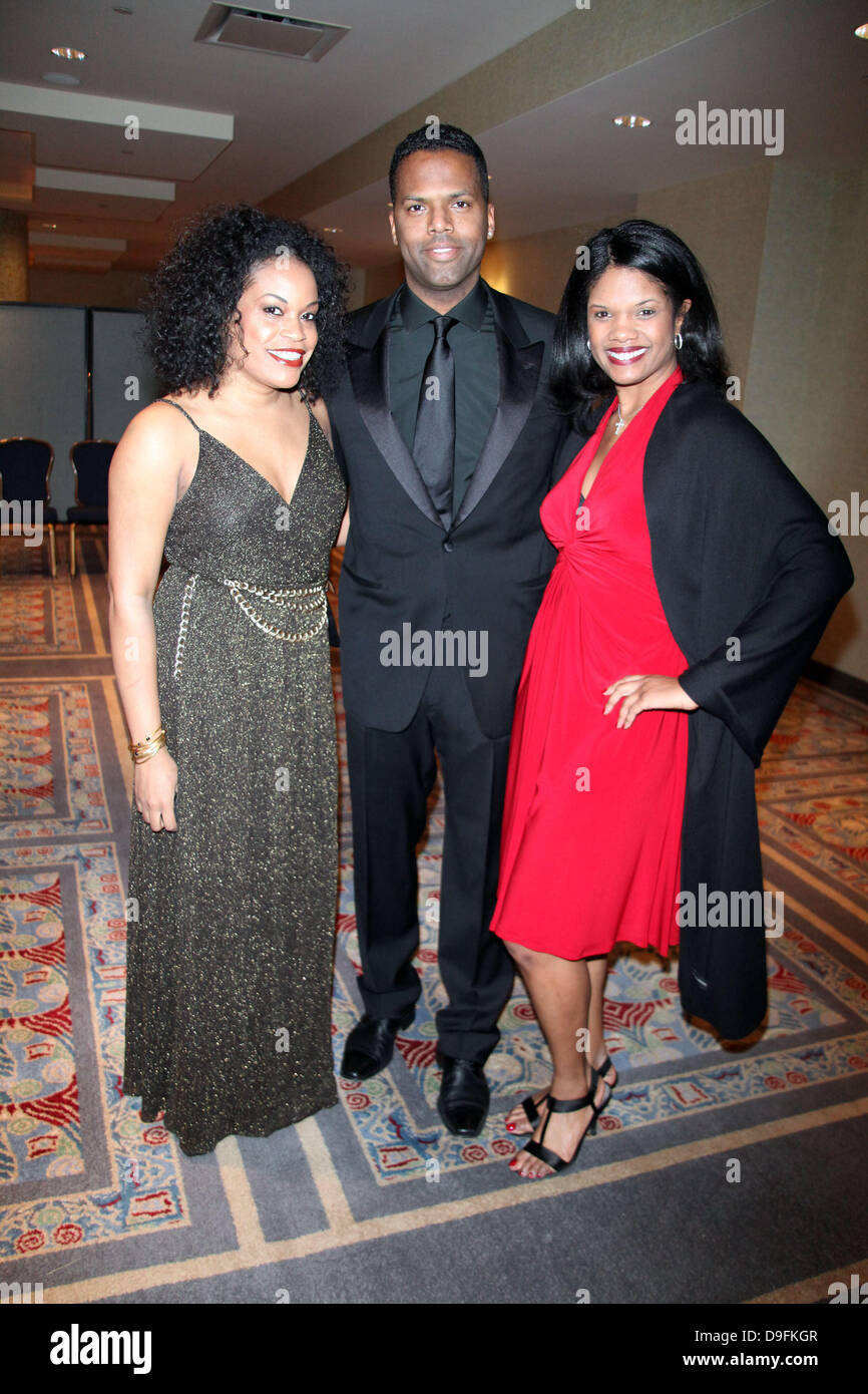 Michelle Huff, AJ Calloway, Joye Griffin 2011 UNCF annual Gala at the ...