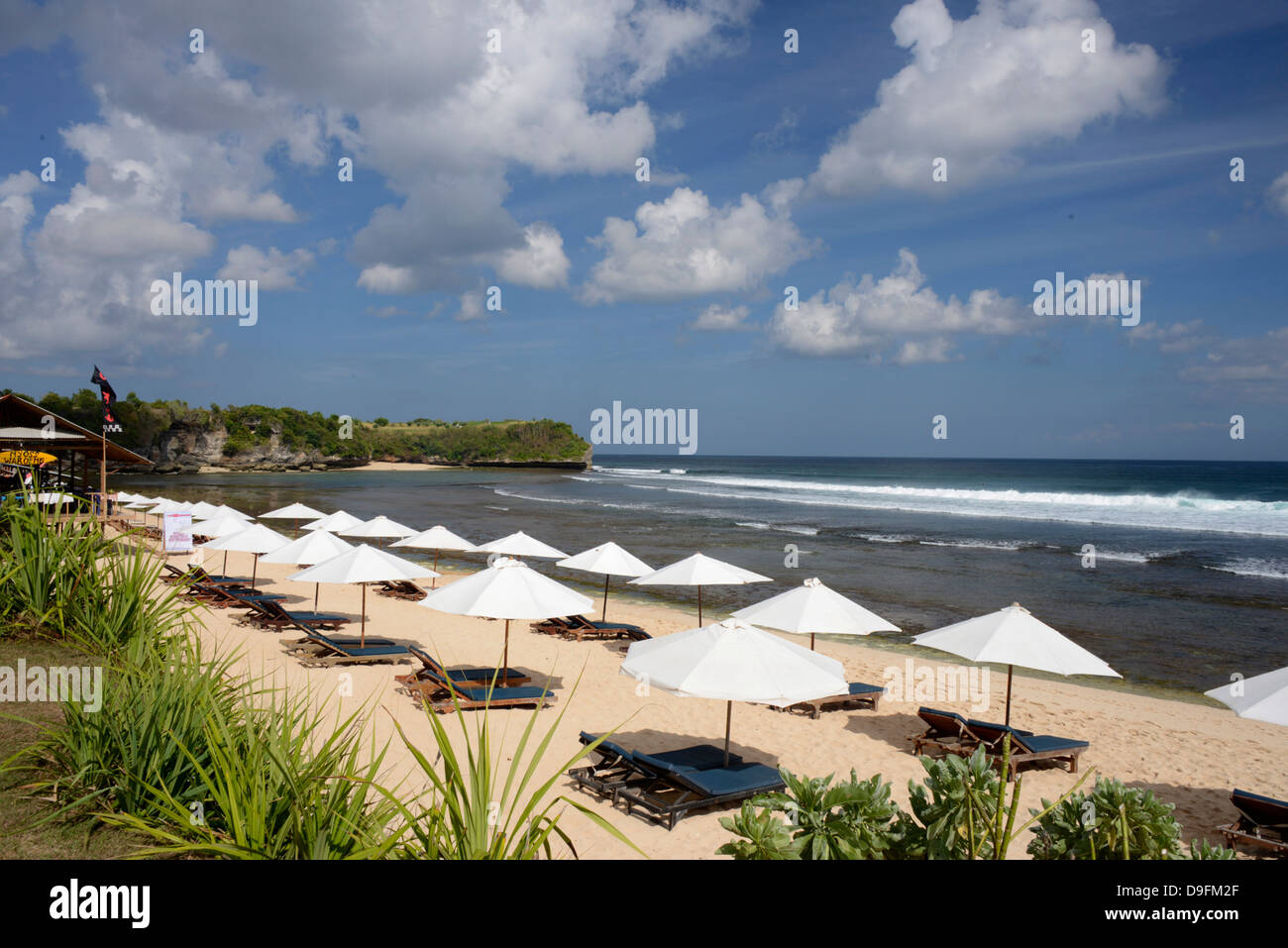 Balangan Beach and surfing hub, Bukit Peninsula, Bali, Indonesia ...