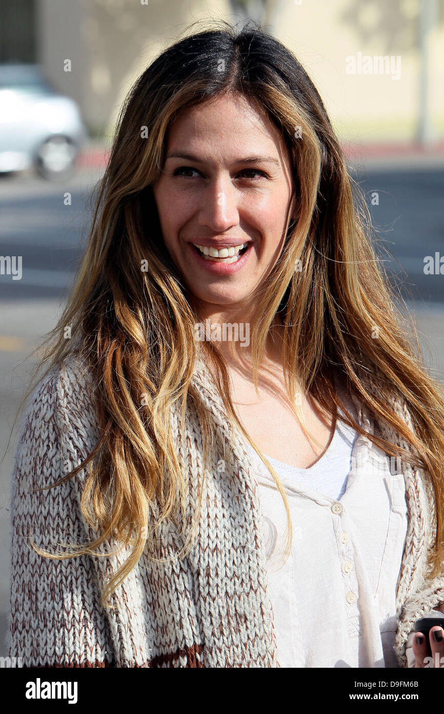 AJ Celi arrives at Kings Road Cafe in West Hollywood to have lunch with ...