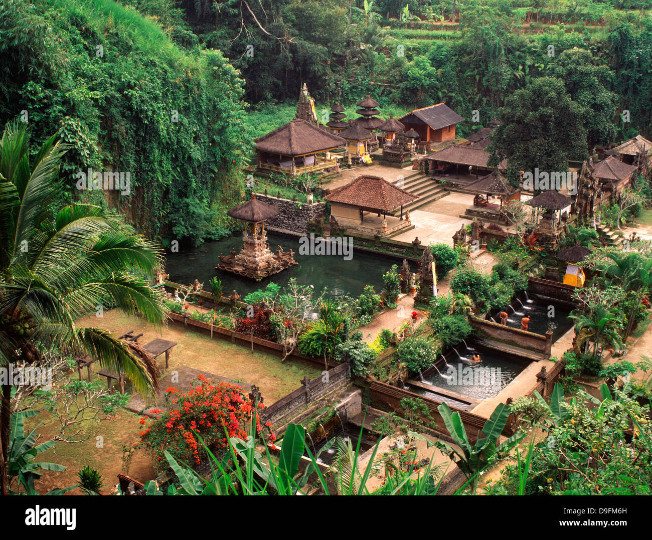 Holy water temple of sebatu hi-res stock photography and images - Alamy