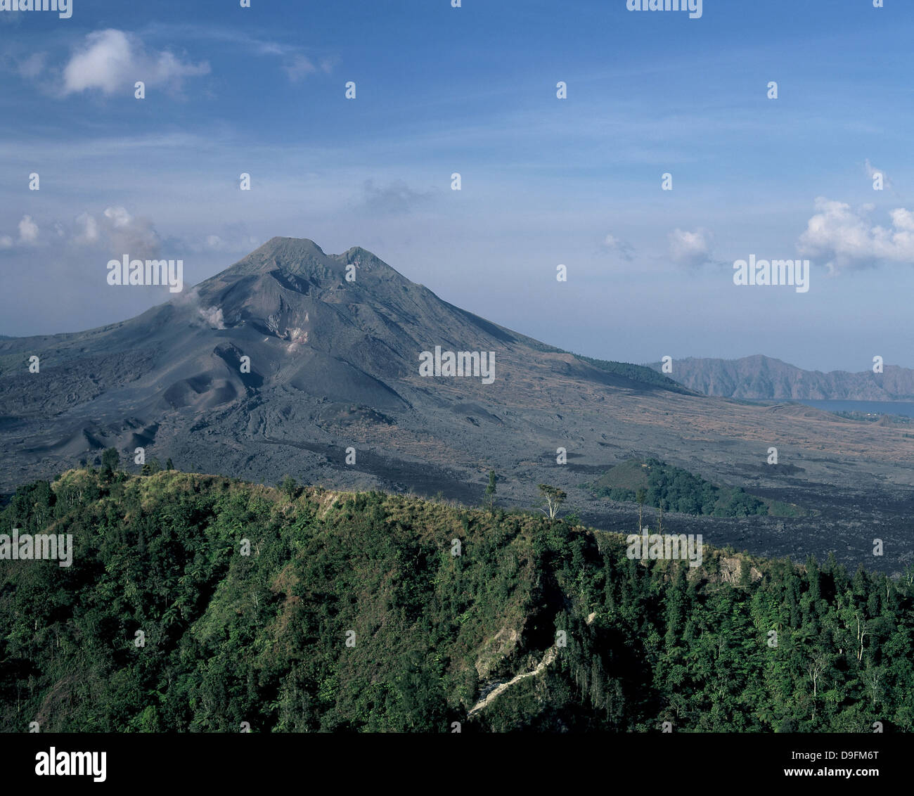 Batur volcano, Bali, Indonesia, Southeast Asia Stock Photo - Alamy