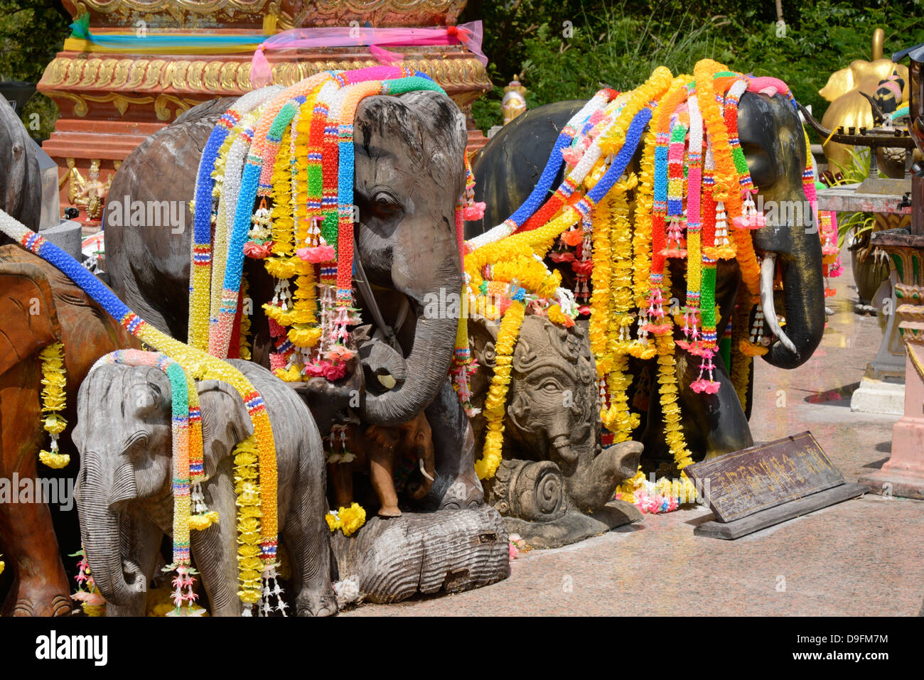 Decorated Elephant Thailand Asia High Resolution Stock Photography and ...