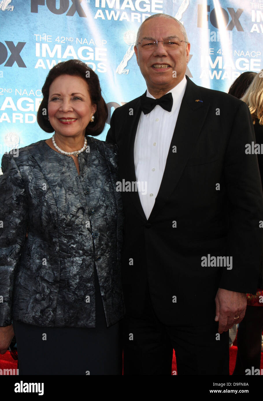 Alma Powell, Colin Powell 42nd NAACP Image Awards at The Shrine ...