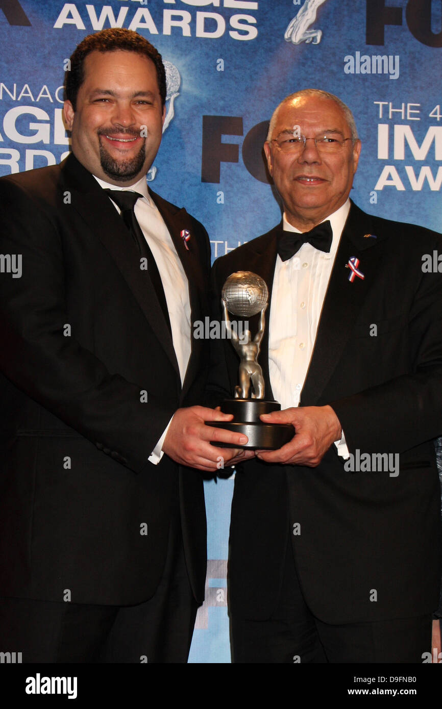 Benjamin Todd Jealous, Colin Powell 42nd NAACP Image Awards at The ...