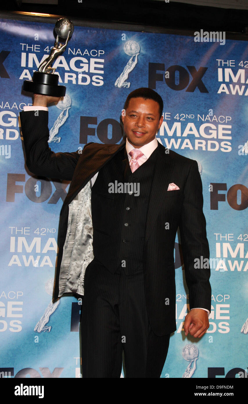 Terrance Howard 42nd NAACP Image Awards at The Shrine Auditorium ...