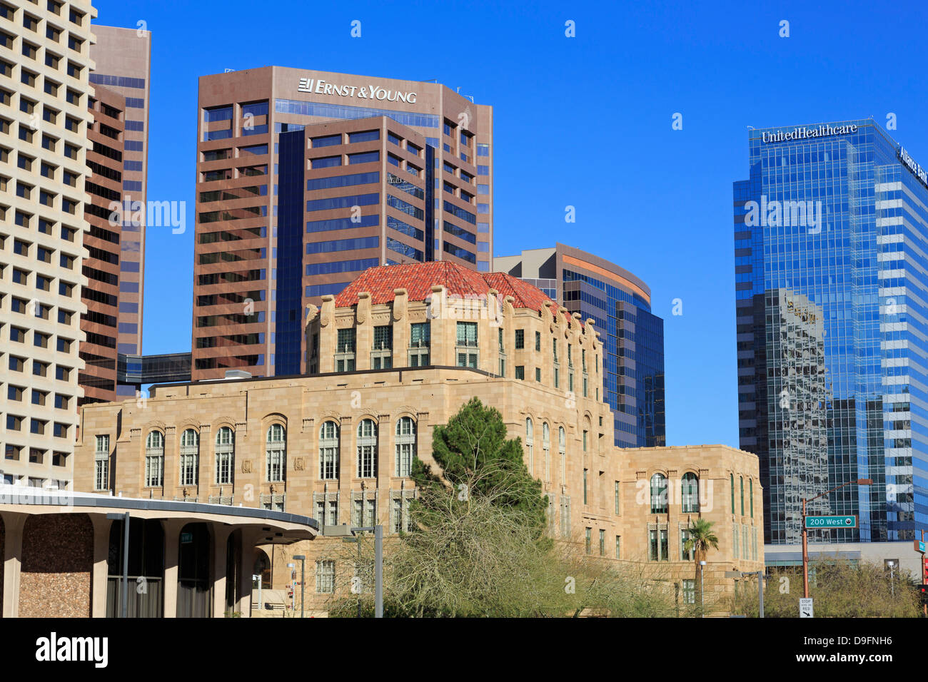 Civic plaza phoenix hi-res stock photography and images - Alamy