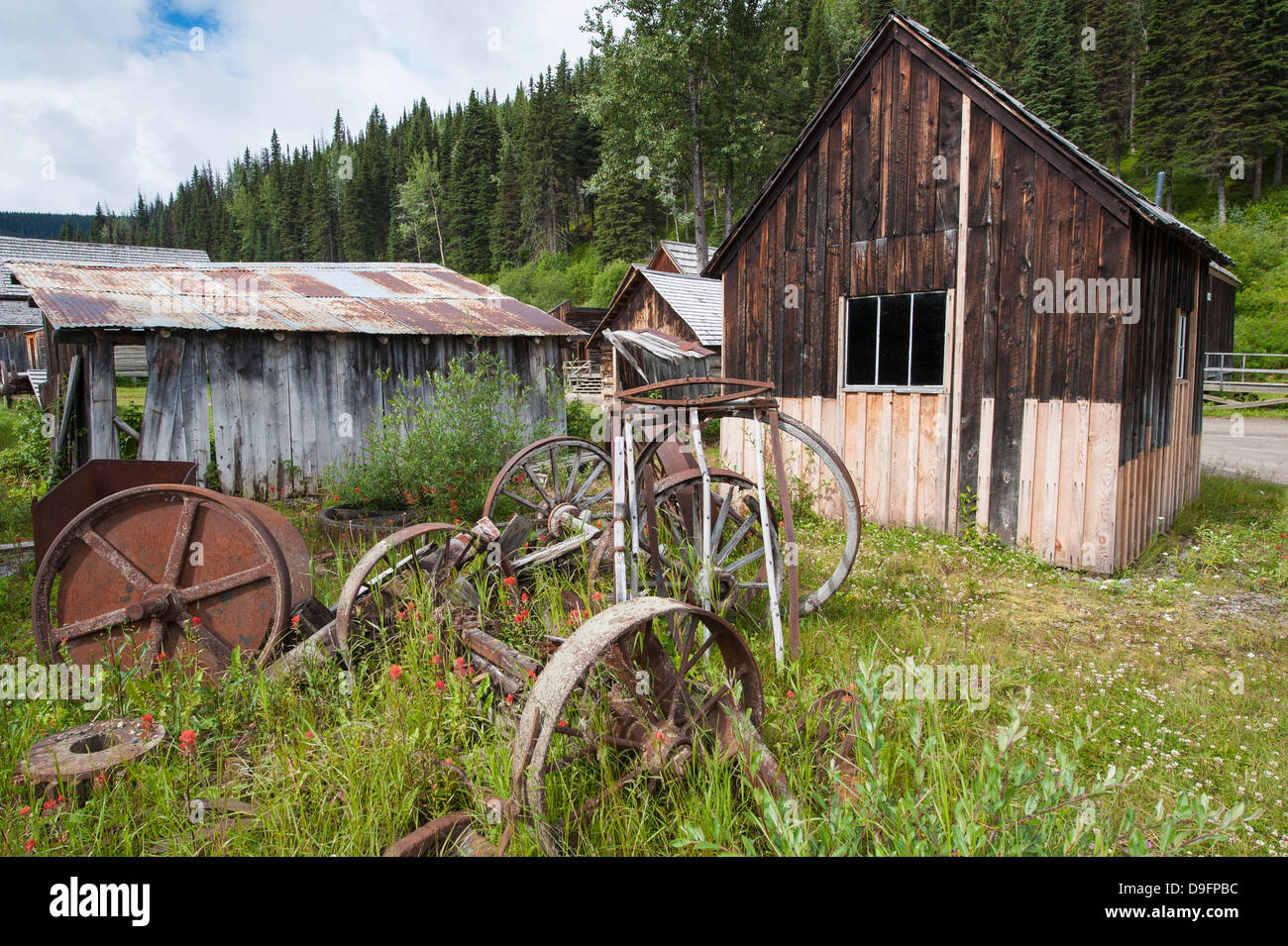 Ghost town canada hi-res stock photography and images - Alamy
