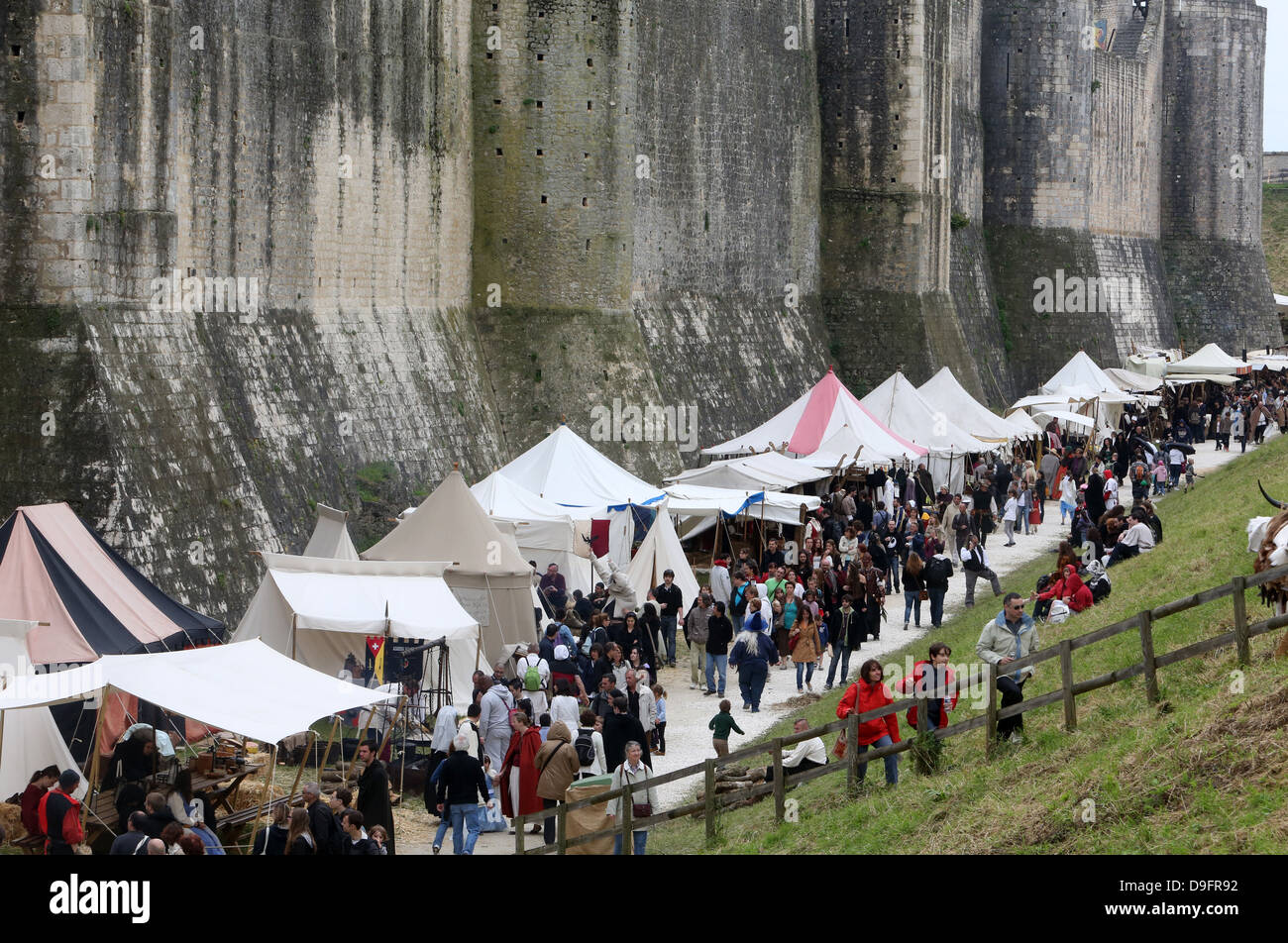 The medieval festival of Provins, UNESCO World Heritage Site, Seine-et ...