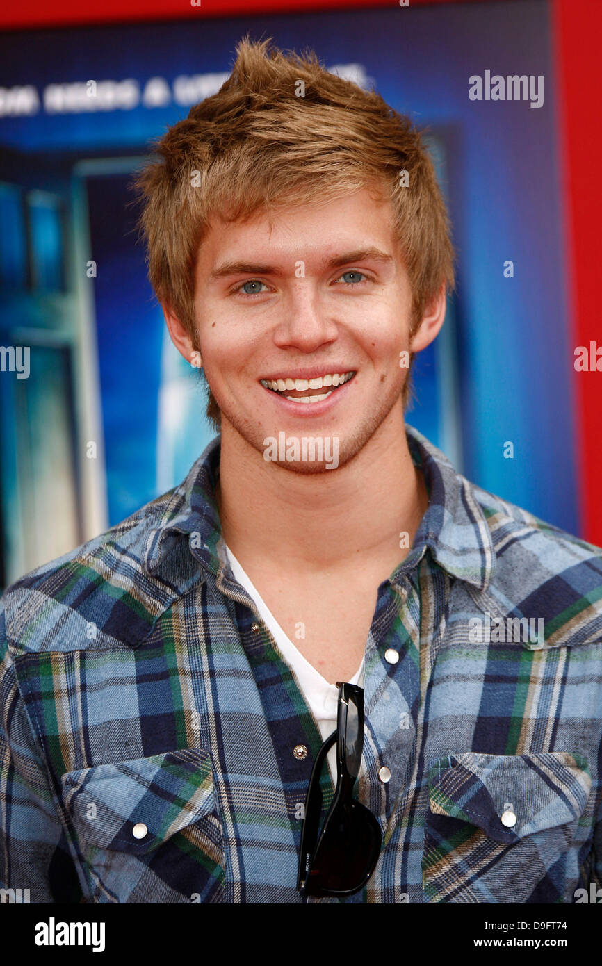 Chris Brochu at the Los Angeles premiere of 'Mars Needs Moms 3D' at the ...