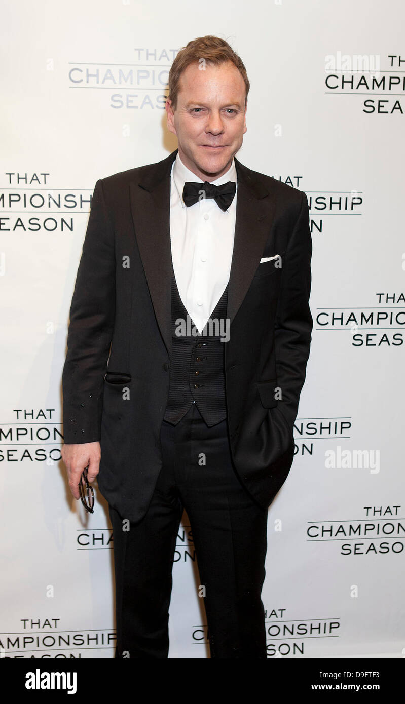 Kiefer Sutherland Opening night of the Broadway production of 'That ...