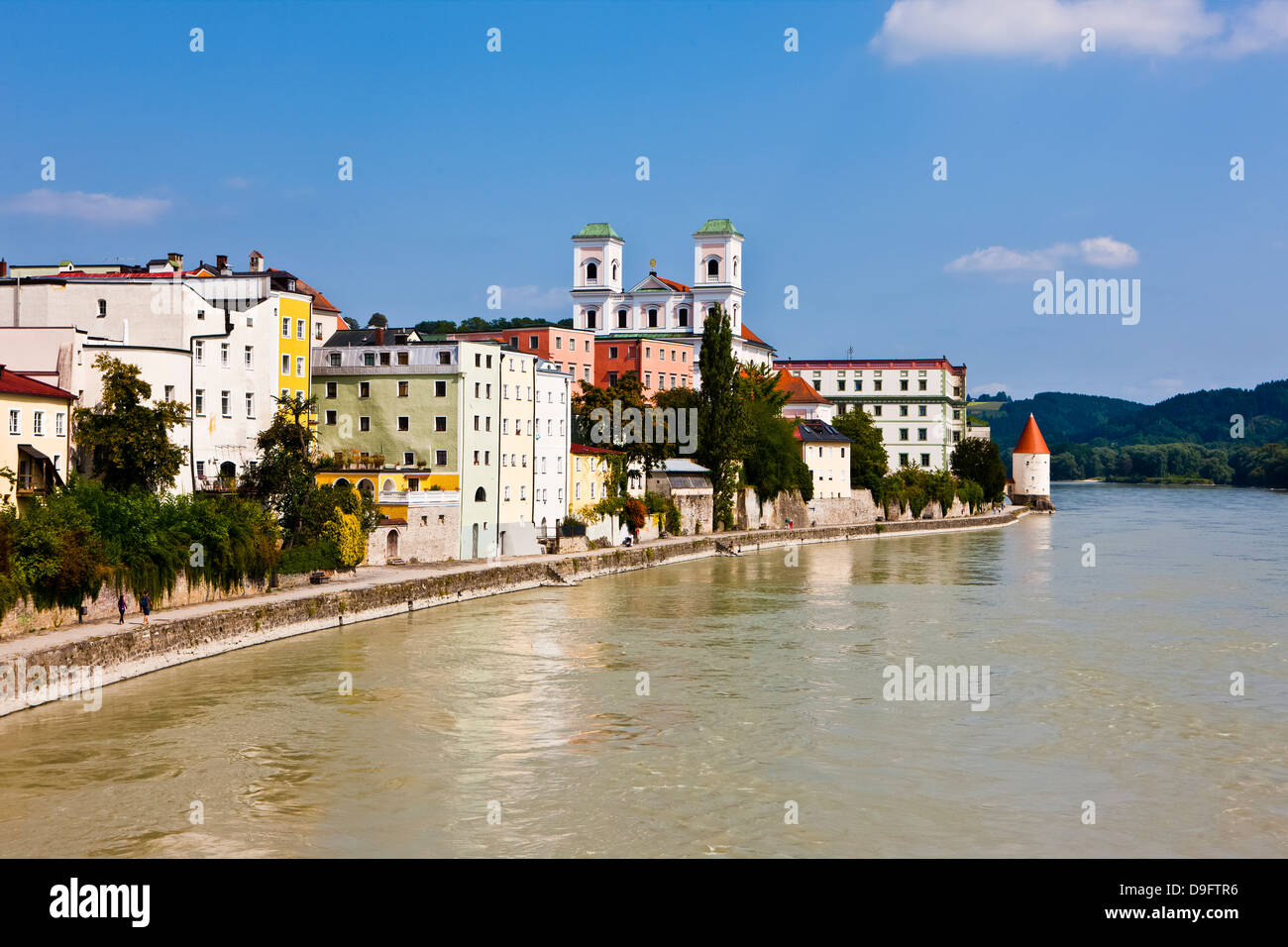 River Danube, Passau, Bavaria, Germany Stock Photo - Alamy