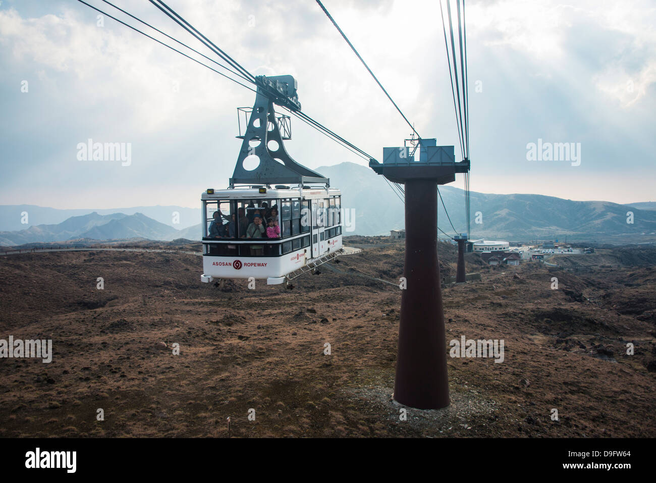 Cable car on ropeway hi-res stock photography and images - Alamy