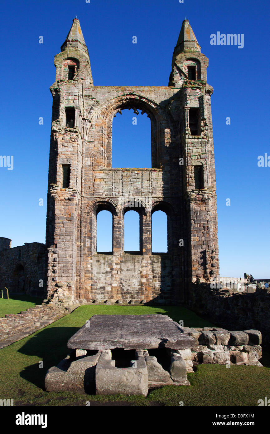 Historic view of st andrews cathedral hi-res stock photography and ...