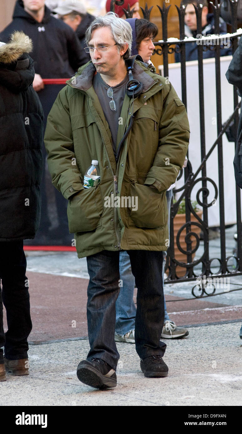 Director Paul Weitz on the set of 'Another Bullshit Night in Suck City ...