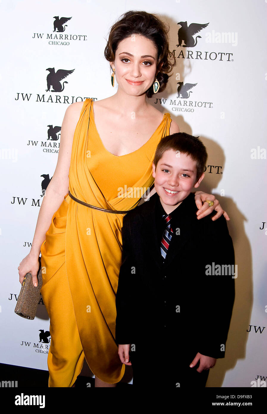 Emmy Rossum and Ethan Cutkoskly JW Marriott Hotels & Resorts celebrates ...