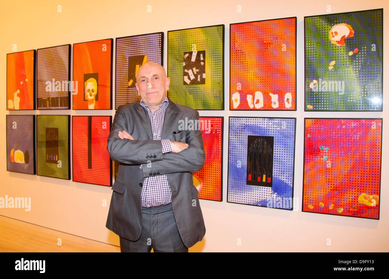 Brian Clarke Brian Clarke's Unseen Work on Paper Exhibition at Phillips ...