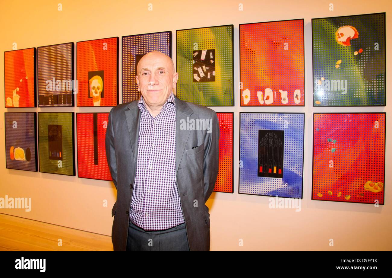 Brian Clarke Brian Clarke's Unseen Work on Paper Exhibition at Phillips ...