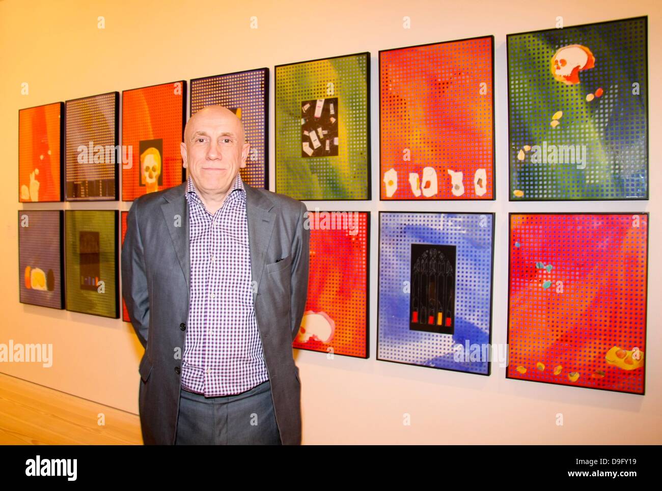 Brian Clarke Brian Clarke's Unseen Work on Paper Exhibition at Phillips ...