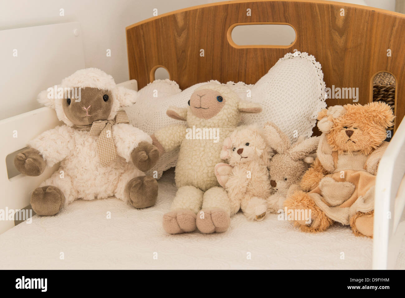 Stuffed toys bed bed hi-res stock photography and images - Alamy