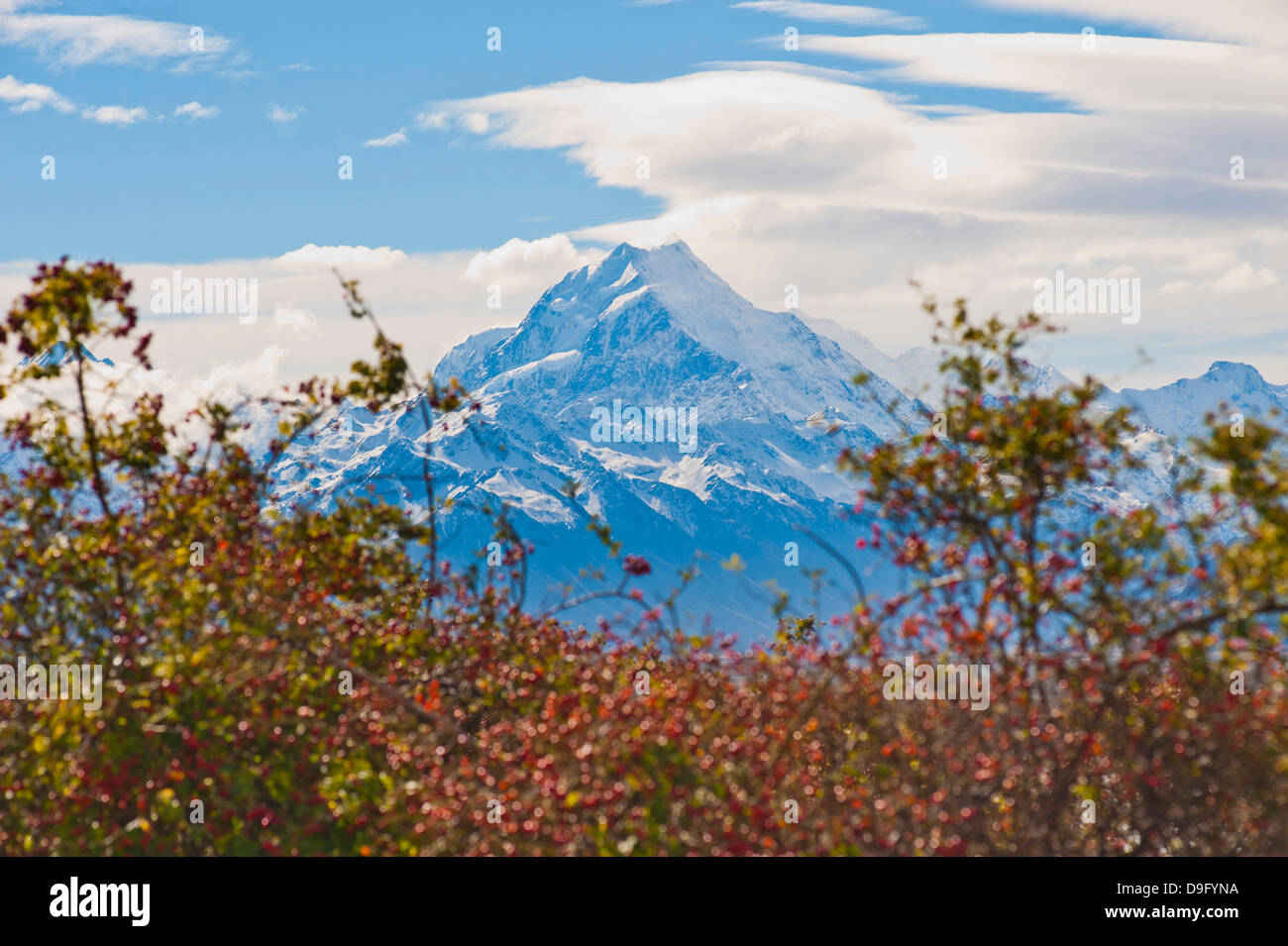 Aoraki mount cook range hi-res stock photography and images - Alamy