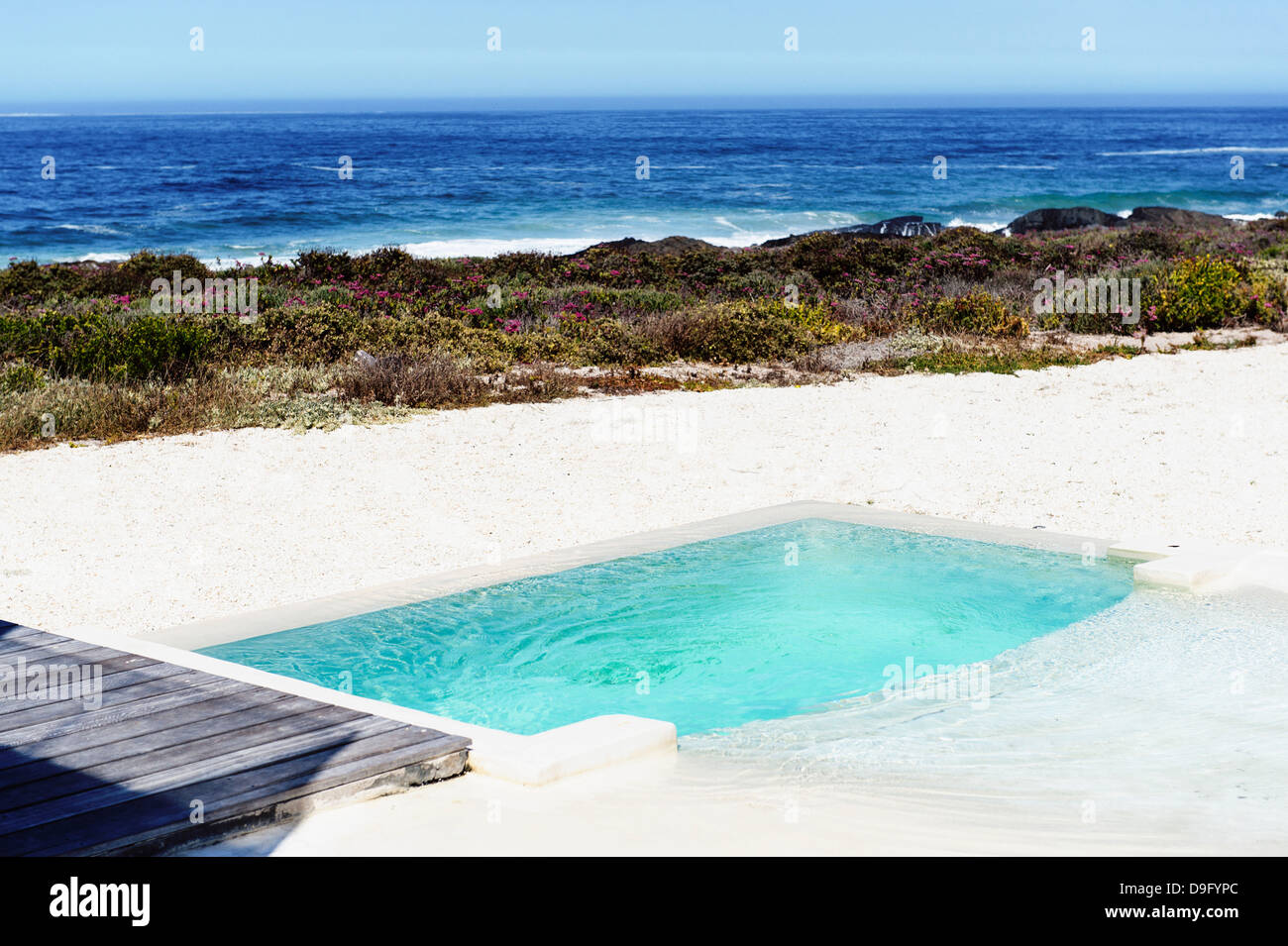 Swimming pool near the sea Stock Photo - Alamy