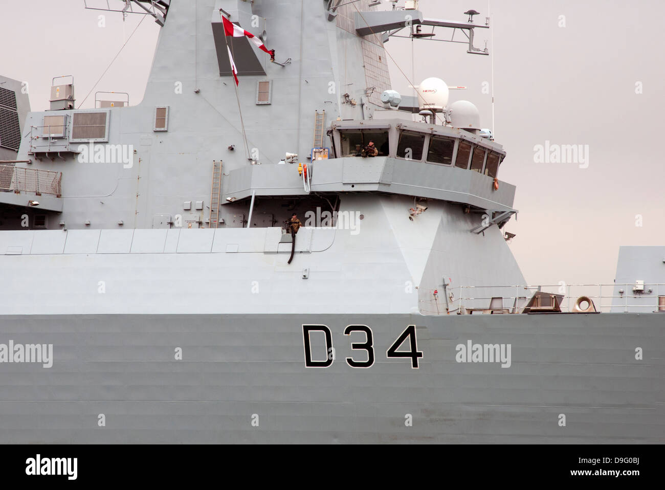 HMS Diamond Type 45 or Daring-class air-defence destroyers built for ...