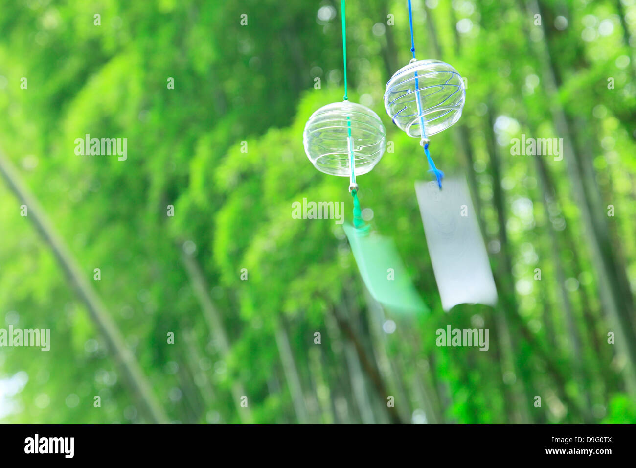 Wind chime, forest hi-res stock photography and images - Alamy