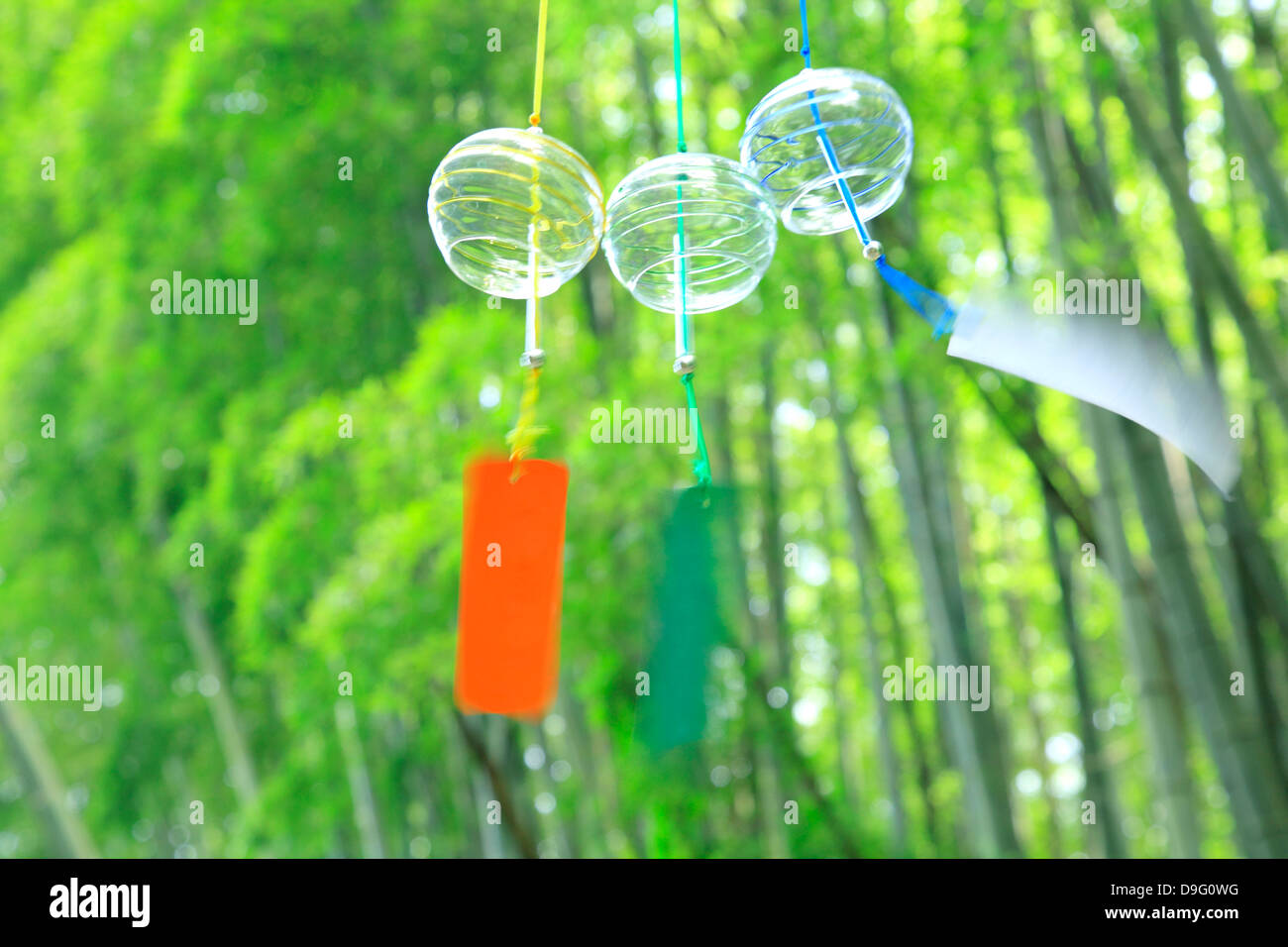 Wind chime, forest hi-res stock photography and images - Alamy