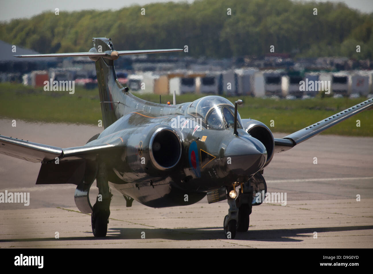 Buccaneer S2B Cold war 1960s RAF tactical bomber at Bruntingthorpe ...