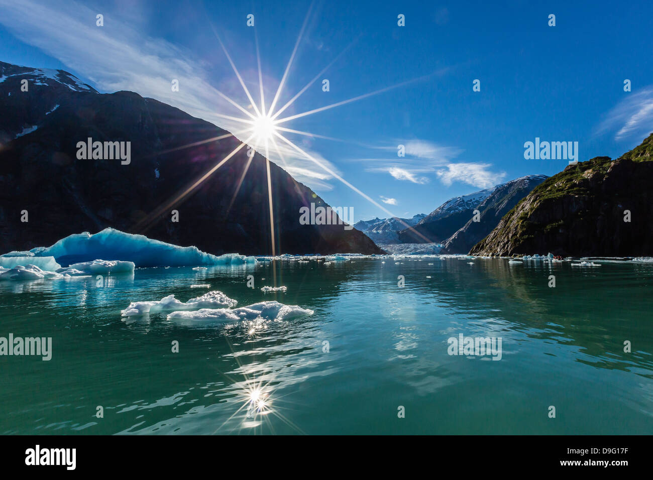 Tracy arm fords terror wilderness southeast alaska hi-res stock ...