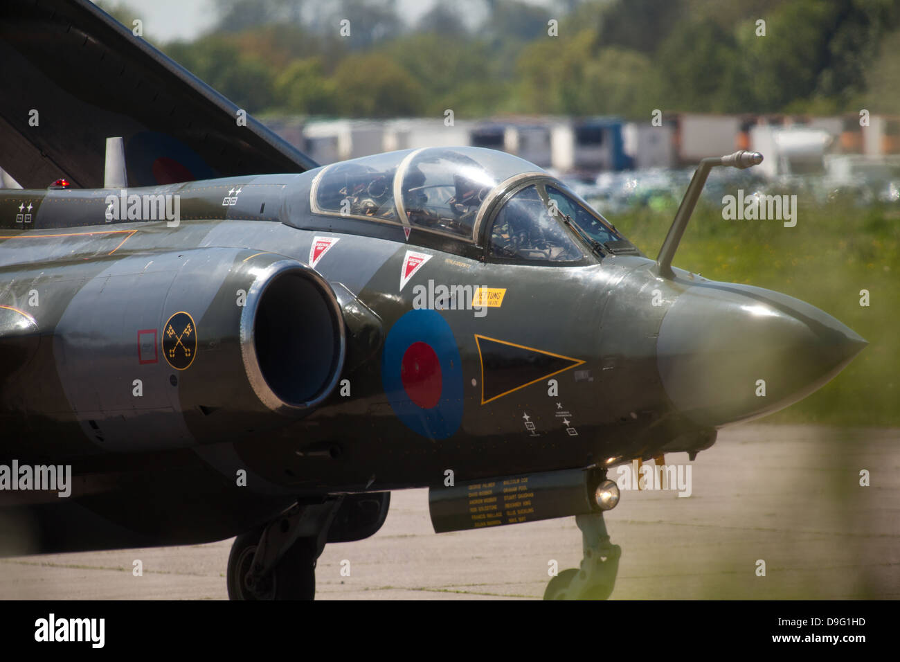 Buccaneer S2B Cold war 1960s RAF tactical bomber at Bruntingthorpe ...